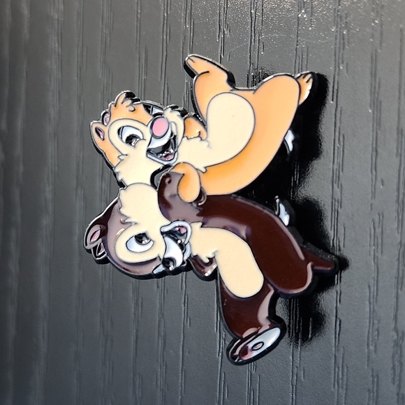 Disney | Accessories | Disneys Chip N Dale Inspired Enamel Pin | Poshmark